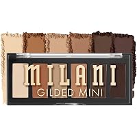 Amazon.com : Milani Gilded Mini Eyeshadow Palette with 6 Matte ...