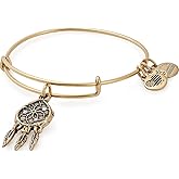 Amazon.com: Alex and Ani Path of Symbols Expandable Bangle for Women, Elephant Charm, Two-Tone ...
