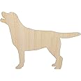 Amazon.com: German Shepherd Dog Solid Unfinished Wood Shape Piece ...