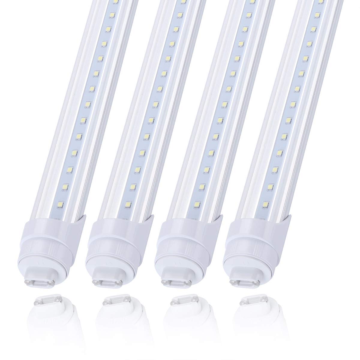 R17D Rotatable HO Base 8 Foot LED Tube Light 45W, Replacement 100W ...