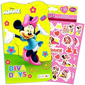 Amazon.com : Disney Minnie Mouse "My First Books" (Set of 4 Shaped ...