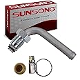 Amazon.com: Sunsong 3602825 Power Steering Return Line End Fitting ...