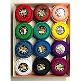 Amazon.com: Wonderfil Eleganza #8 Perle Cotton Embroidery Thread ...