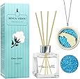 Binca Vidou Reed Diffuser Set Lavender Reed Oil Diffusers for Bedroom ...