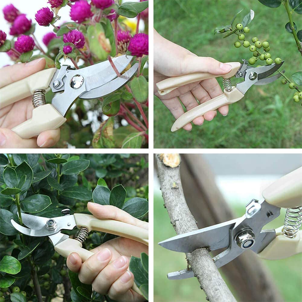 Mua BUGUI Bypass Garden Pruning Shears - 2 Pack, Ultra Lightweight Hand ...