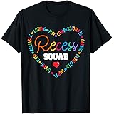 Amazon.com: Recess Crew Squad Teachers Students Monitor Back to School ...