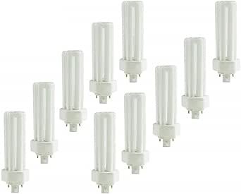 (10 Pack) PLT-42W 827, 4 Pin GX24Q-4 , 42 Watt Triple Tube, Compact ...