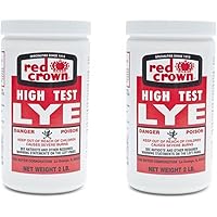 Amazon.com: The Boyer Corporation Red Crown Lye 2 Lbs (Pack of 2 ...
