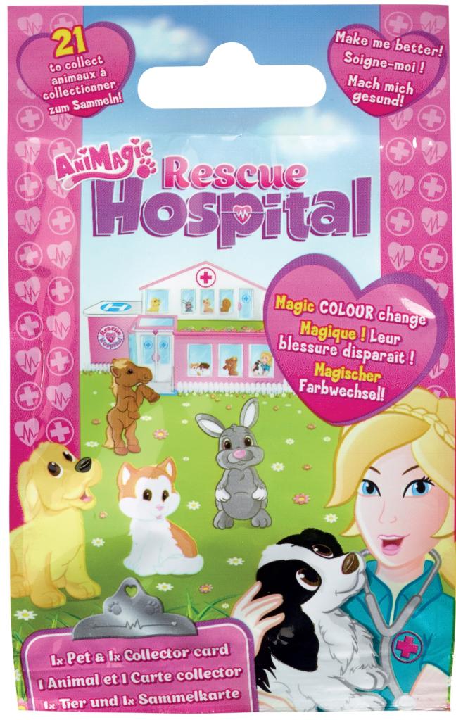 Animagic Rescue Hospital - 60134 - Figurine - Animal - Sachet Surprise ...