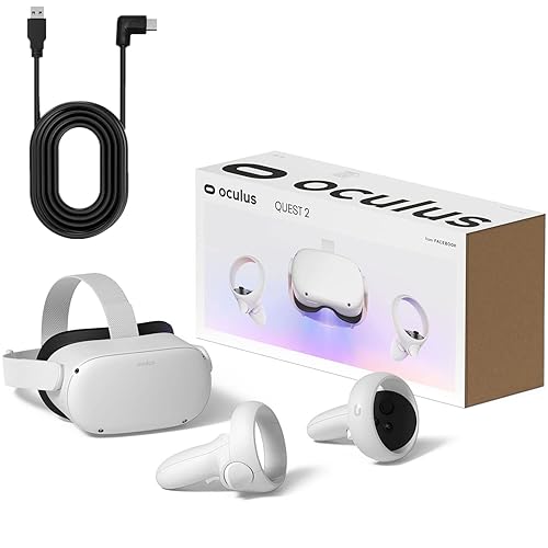 Oculus Newest Quest 2 VR 256GB Bundle for Family Christmas Holiday ...