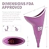 KPOKPO Female Urinal, Female Urination Device, Reusable Silicone Female Urinal, Portable Urinal ...