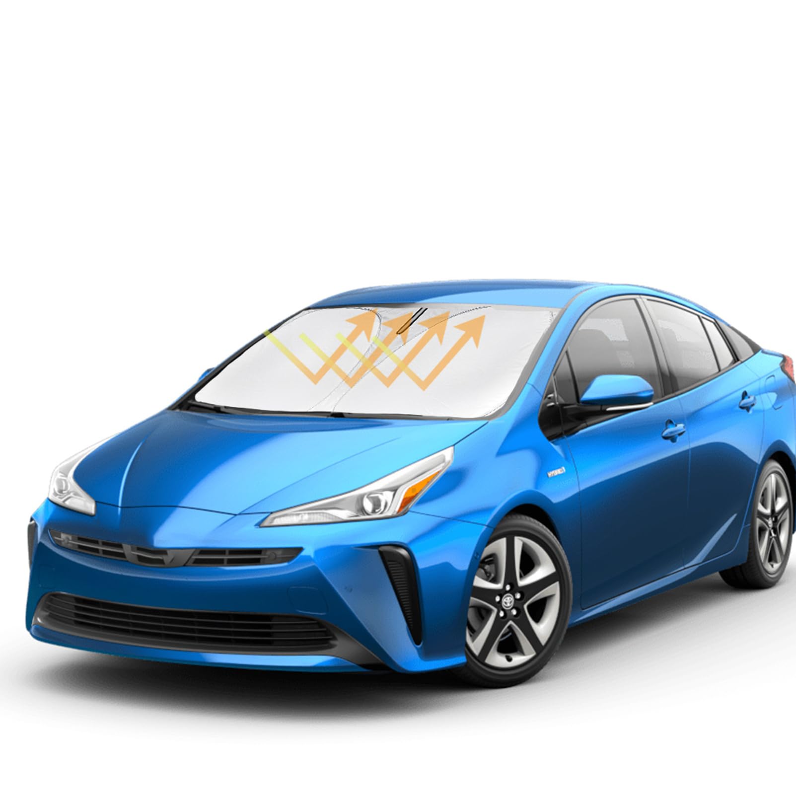 Sunshade for Prius Windshield Sun Shade for 2023 2024 2025 Toyota Prius ...