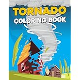 tornado coloring and facts book Fun and Easy Coloring Pages for Kids: Kids activity book on ...