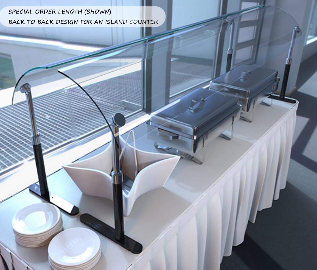 Chafing Dishes Convertable Buffet Foodguard 24 Freestanding Adjustable ...