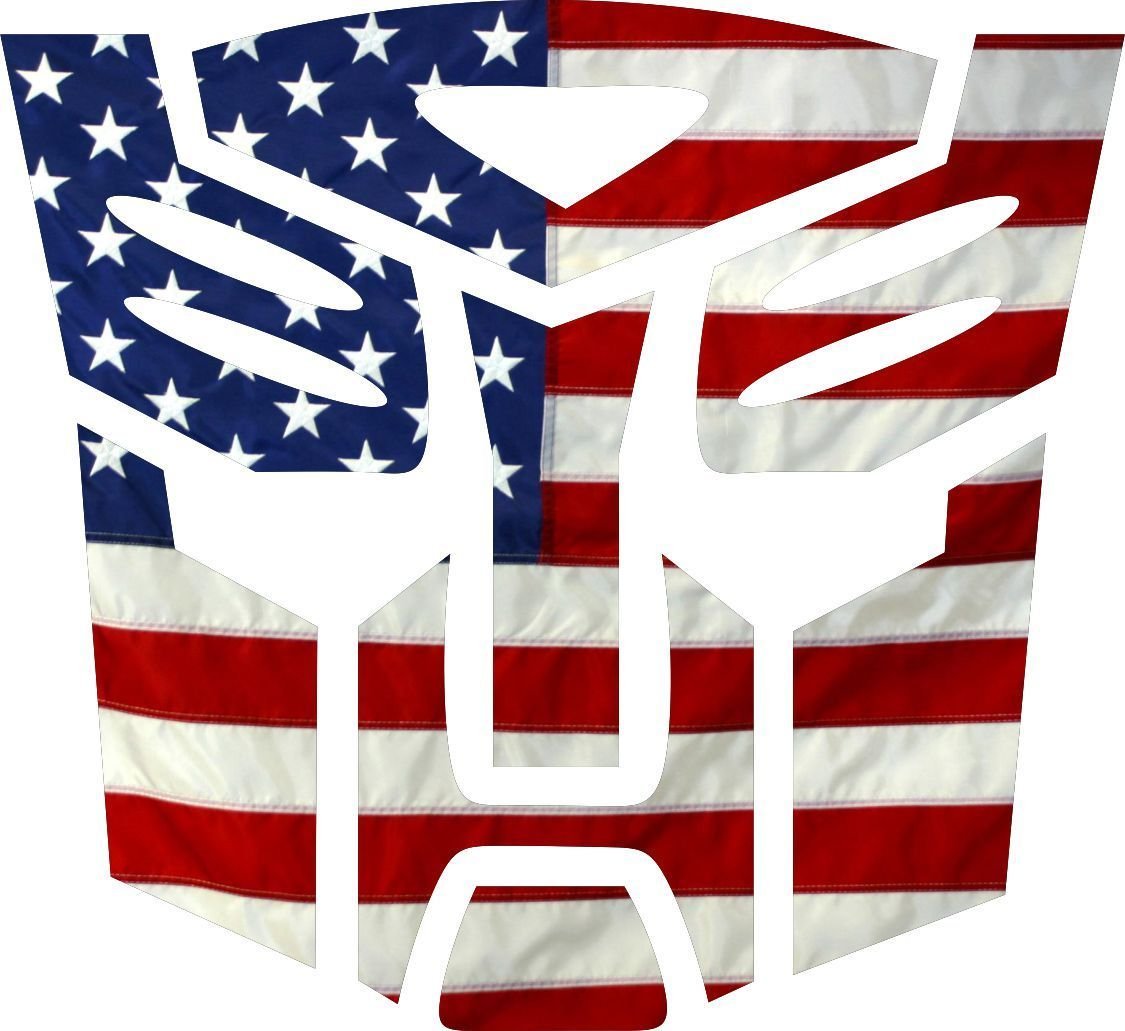 Amazon.com: USA Flag Transformer Autobot window Decal Vinyl Sticker 6 ...