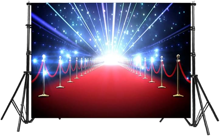 Amazon.com : Hollywood Photo Background Red Carpet Backdrops for Prom ...
