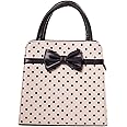 Dancing Days Carla Retro Bag 50s Rockabilly Polka Faux Leather Top ...