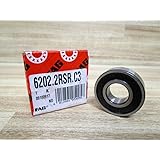 FAG 6202-2RSR-C3 Deep Groove Ball Bearing, Single Row, Double Sealed ...