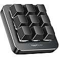 VAYDEER One-Handed Mechanical Keyboard with 9 Fully Programmable Keys ...