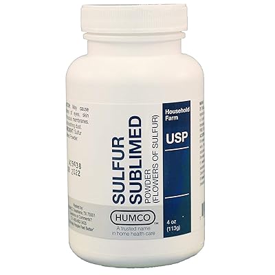 Buy 5 Pack - 4 Oz Humco Sublimed Sulfur Powder at Ubuy Philippines