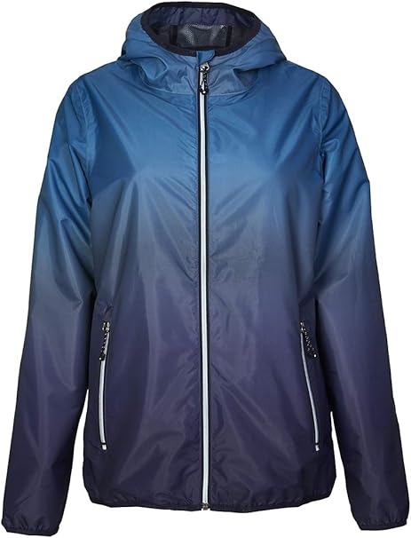 killtec Women's Kaira Rain Jacket with Hood, Packable: Amazon.co.uk ...