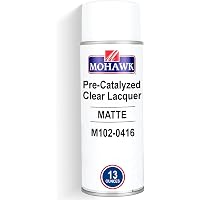 Mohawk Pre-Catalyzed Clear Lacquer - Matte M102-0416 - Amazon.com