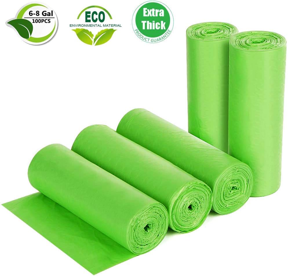 Bolsas de basura biodegradables, recicladas y degradables, bolsas de ...