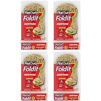 Amazon.com: Flatout Foldit, Rosemary Olive Oil (4 Packs of 6 Foldits)