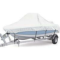 Amazon.com: GEKMOR Boat Cover, All-Weather Mooring and Trailering Boat ...