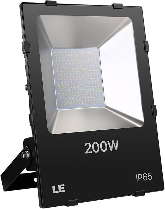 LE 200W LED Floodlight 22000 Lumen Super Bright Outdoor Security Light ...