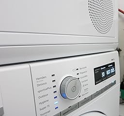 Siemens WZ11410 Trocknerzubehör / Verbindungssatz ohne Auszug für T24 ...