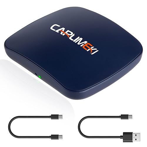 CARLIMEKI Wireless Android Auto Adapter & Wireless Apple Carplay ...
