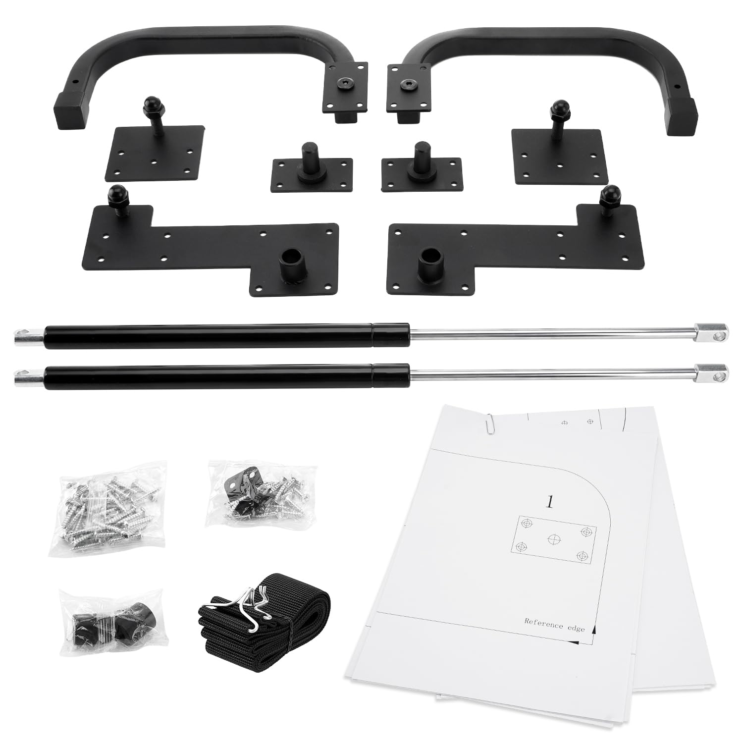 Venussar Queen Size Deluxe Murphy Bed Kit, Vertical Murphy Bed Hardware ...
