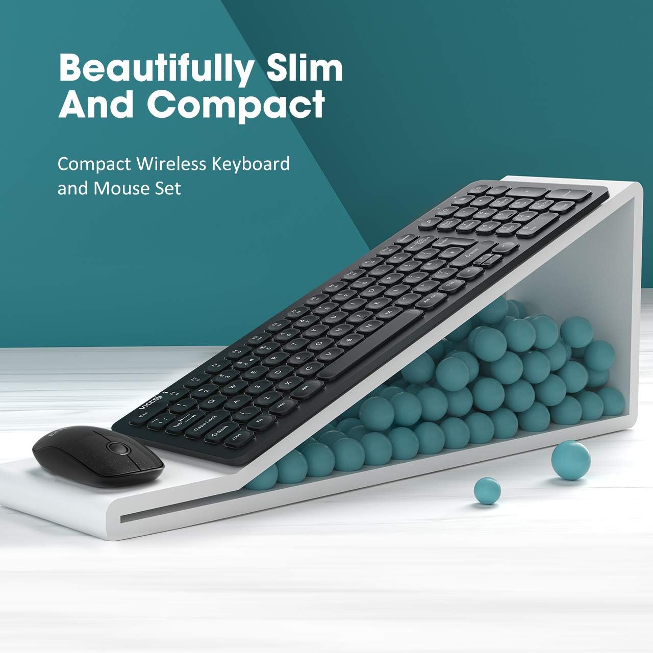 [ UPDATED ] Wireless Keyboard and Mouse, VicTsing Wireless Mouse and ...