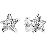 Pandora - Orecchini a cerchio da donna con zirconia cubica, argento ...