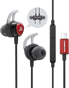 Amazon.com: ADPROTECH Lightning Headphones Earphones Magnetic Earbuds ...