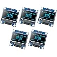 Amazon.com: Hosyond 5 Pcs 0.96 Inch OLED I2C IIC Display Module 12864 ...