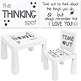Amazon.com: 2 Pack Time Out Chairs Sticker Child Toddler Early ...