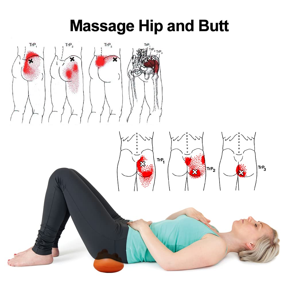 Mua TURQEZRA Piriformis Release Tool Glute Pain Hip & Lower Back - 14 ...