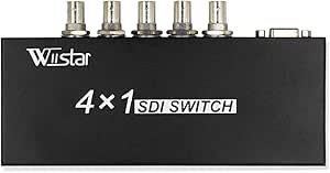 Amazon.com: Wiistar 4x1 3Gb/s SDI Switcher with ReClock Technology ...