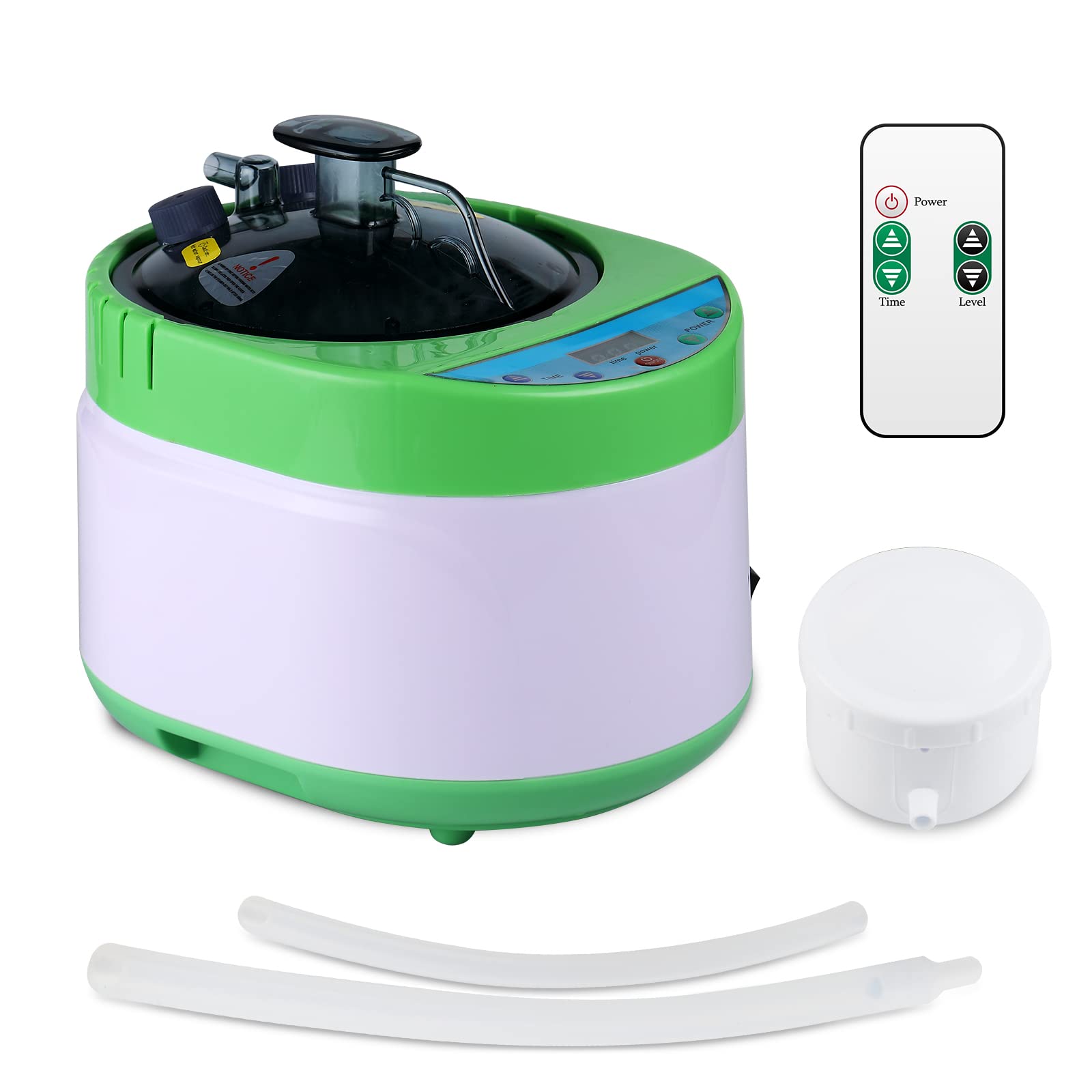 Sauna Steamer Portable Machine - 4L Stainless Steel, 1500W, Remote ...