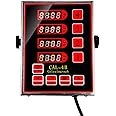 Amazon.com: Commercial 4 Channel Kitchen Timers Digital Restaurant ...