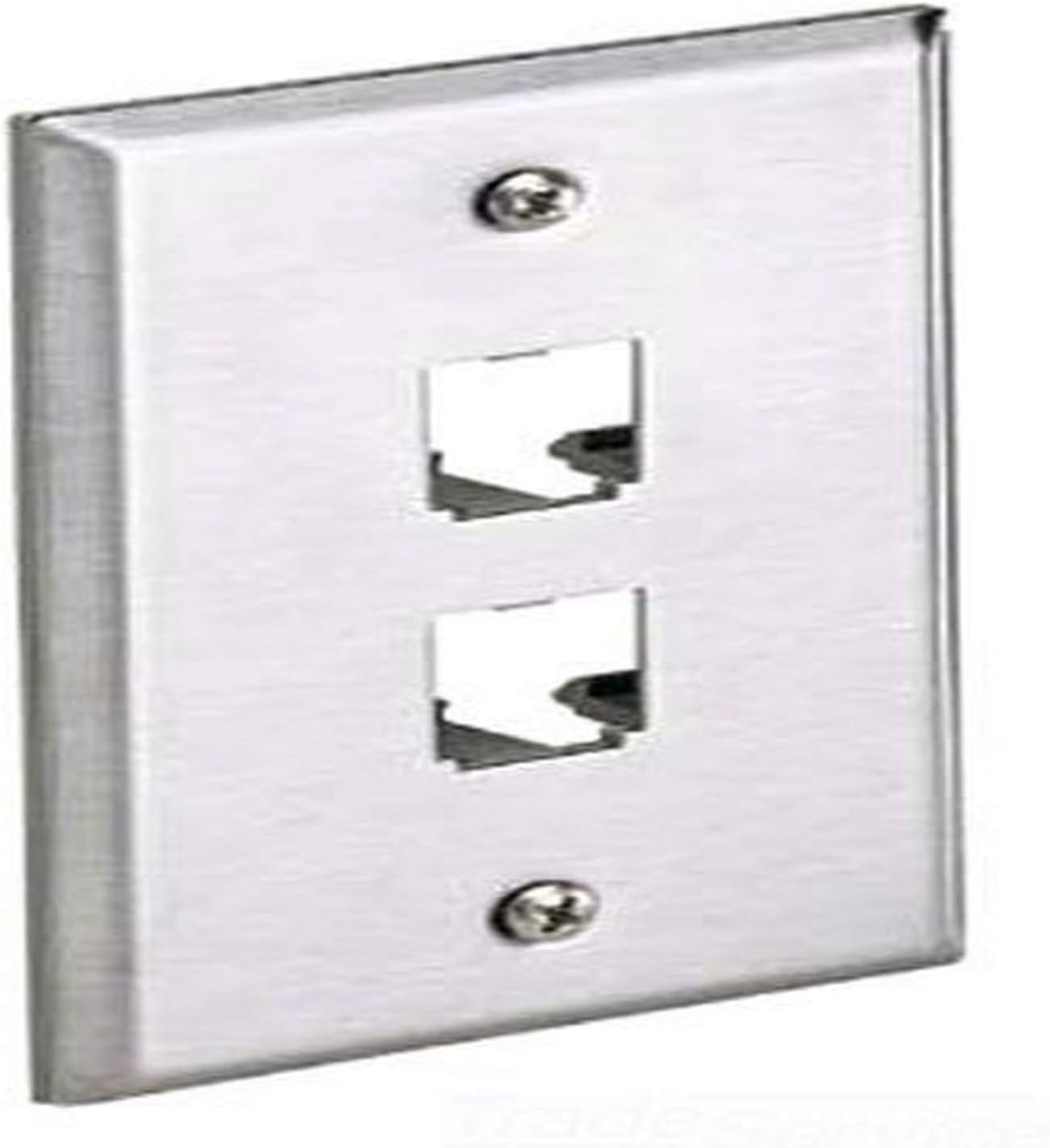 Panduit CFP2SY 1-Gang 2-Port Faceplate, 304 Stainless Steel: Amazon.ca ...