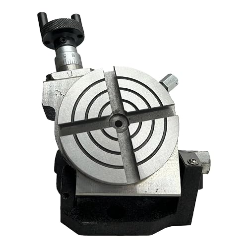 ASSORTS 3" (75mm) Tilting Rotary Table | 4-Slot Horizontal & Vertical ...