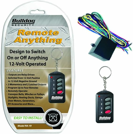 Amazon.com: Bulldog Security RA10 Remote Anything: Automotive