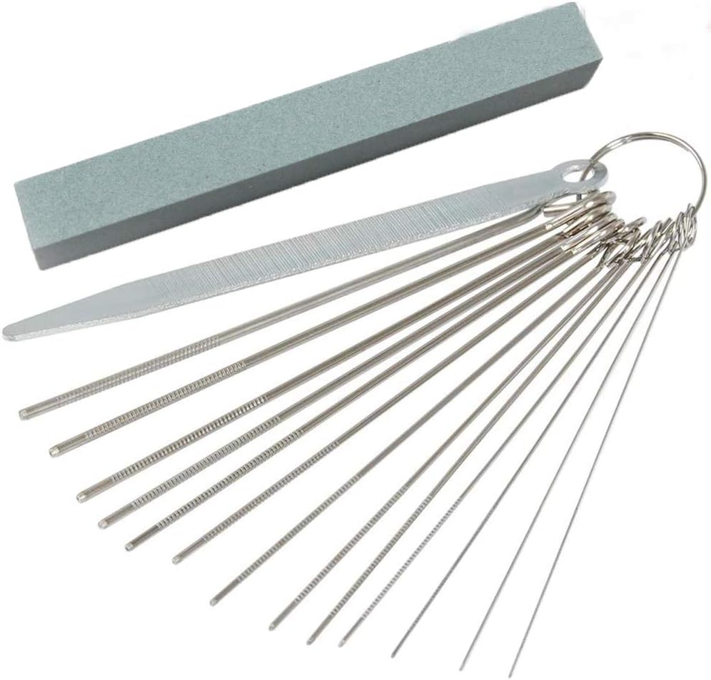 13 Pcs Guitar Bridge Saddle File,Guitar Bridge File String Grinding ...