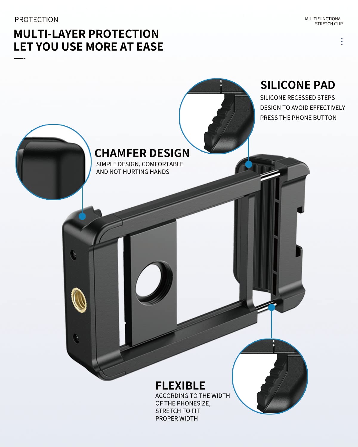 Mua 17 mm Thread Lens Adapter, Telephoto Lens Phone Mount Sturdy and ...