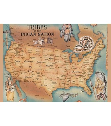 Native American Regions Map Printable