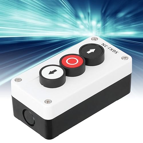 Truck Tail Lift Switch AC660V 10A Momentary Dual Red Green Button ...