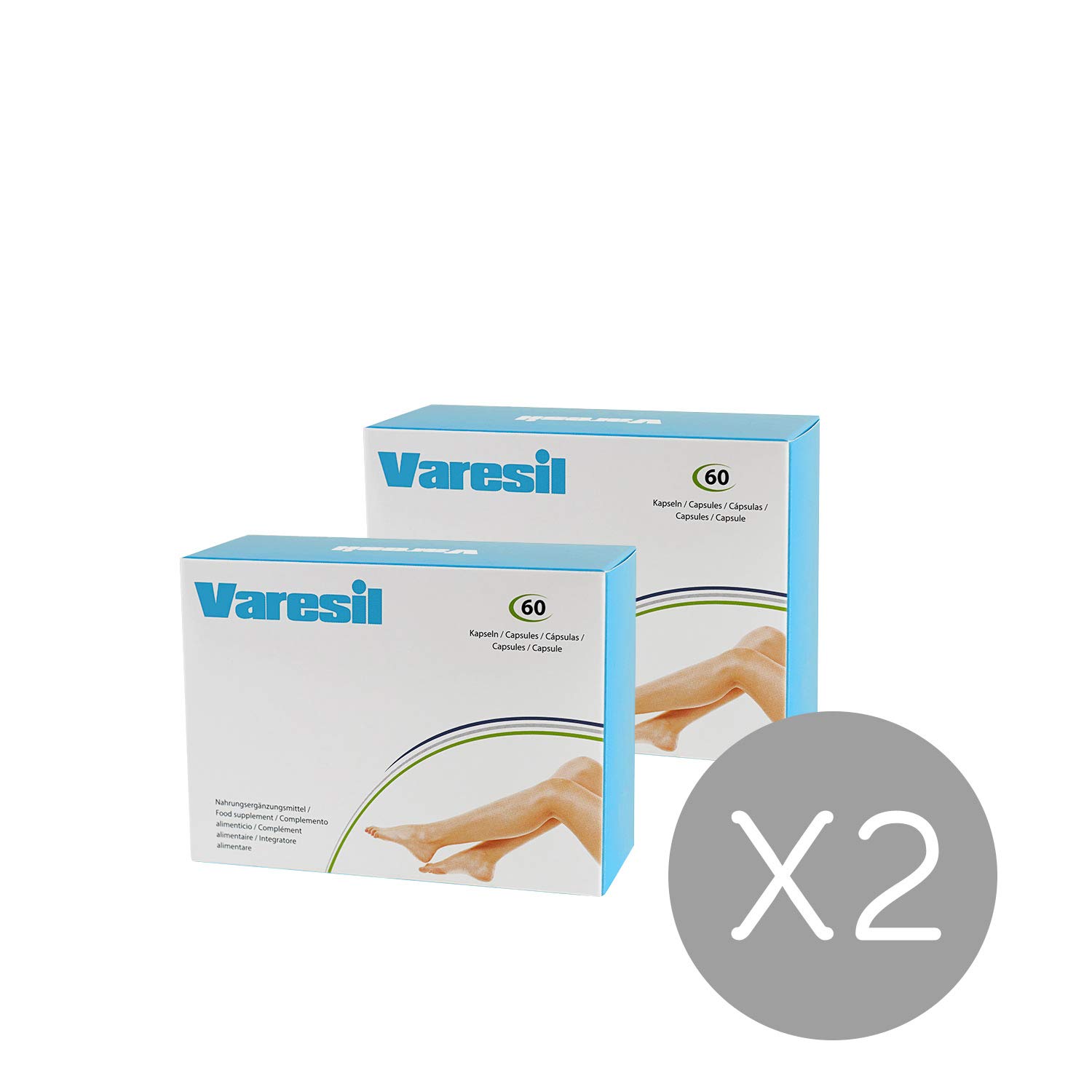 Varicose veins - 2 Varesil Pills: Pills to prevent varicose veins ...